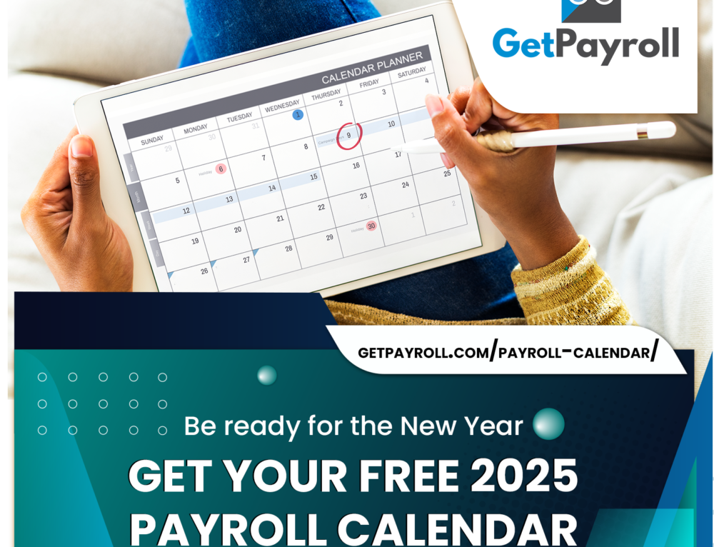 2024 Payroll Calendar with Federal Holidays, Quarter Return & Payment ...